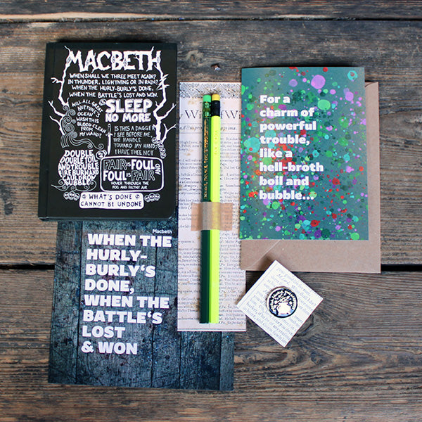 Macbeth Stationery Box – Shakespeare's Globe