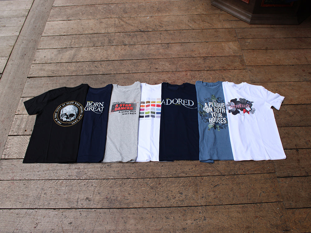 Shakespeare T-Shirts | Shakespeare's Globe Shop