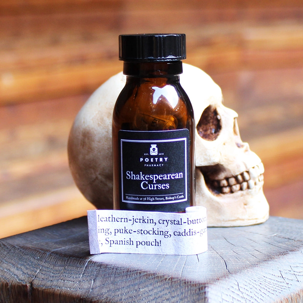 Poetical Poison Pills: Shakespearean Curses by the Poetry Pharmacy ...