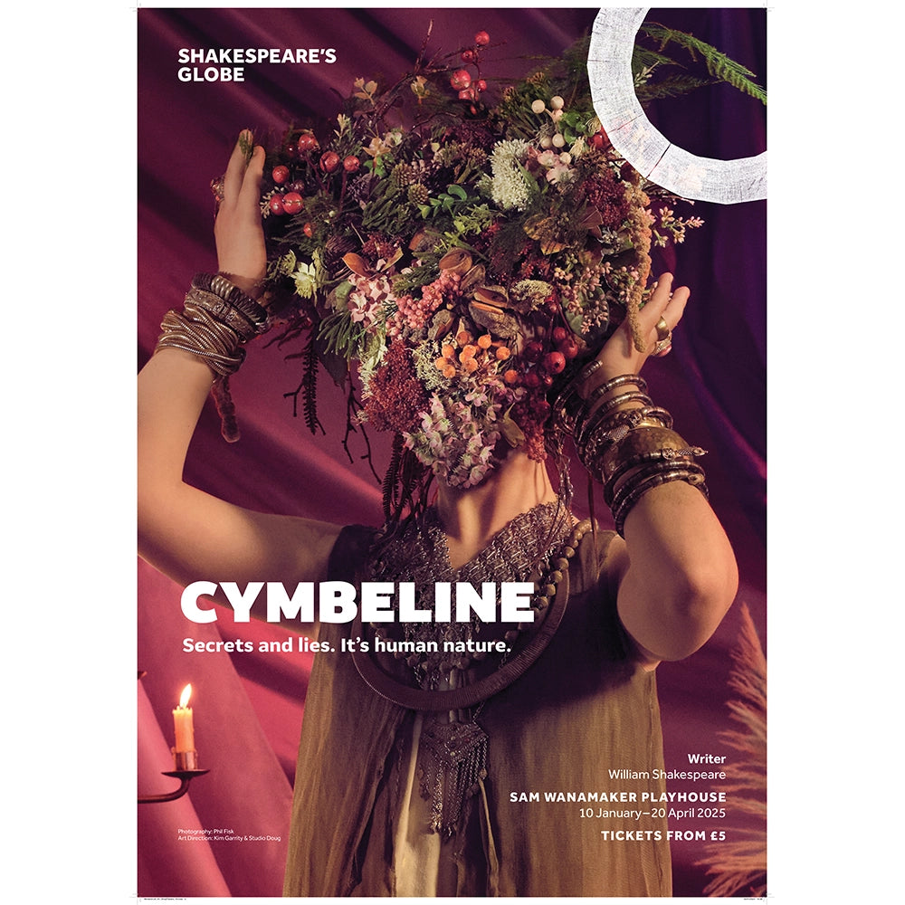 Cymbeline Poster (2024/25) - Print to Order – Shakespeare's Globe