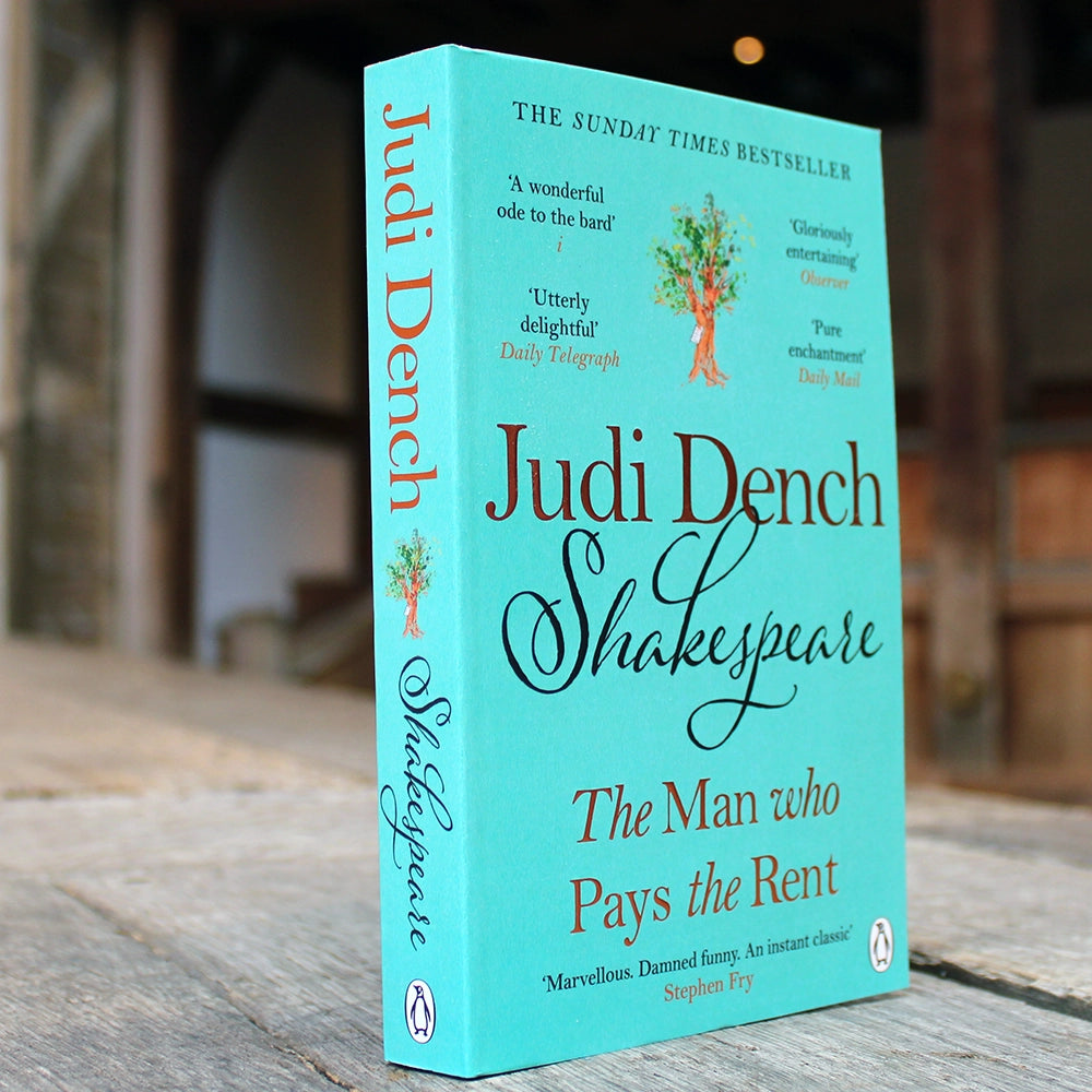 Shakespeare: The Man Who Pays The Rent by Judi Dench | The Globe Shop ...