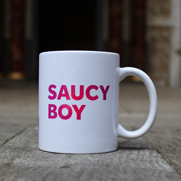 Romeo & Juliet Mug (Saucy Boy) – Shakespeare's Globe