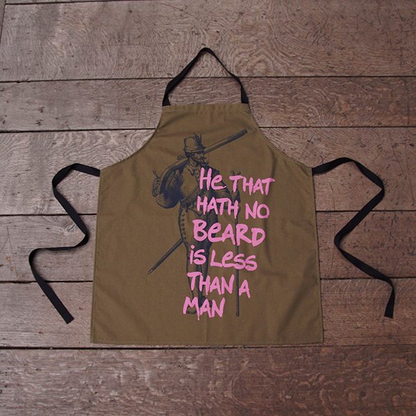 Much Ado About Nothing Apron (No Beard) - Print to Order – Shakespeare ...