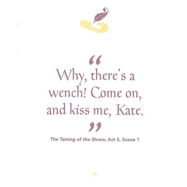 The Little Book of Shakespeare - The Best of The Bard – Shakespeare's Globe